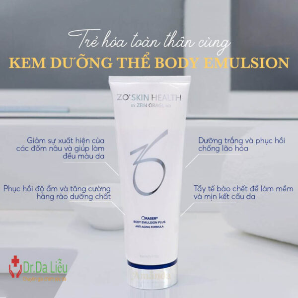 Zo Body Emulsion | Kem dưỡng thể zo skin health body emulsion 240ml ...