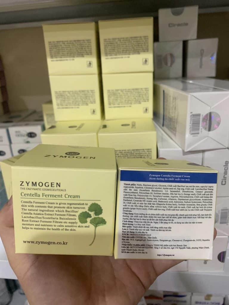 Kem dưỡng ẩm phục hồi da Zymogen Centella Ferment Cream - Dr.Da liễu ...