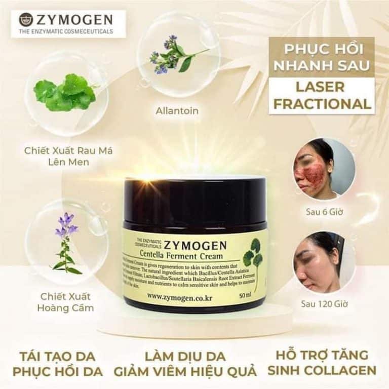 Kem dưỡng ẩm phục hồi da Zymogen Centella Ferment Cream - Dr.Da liễu ...