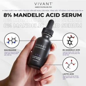 Vivant 8% Mandelic Acid serum - Dr.Da liễu của bạn
