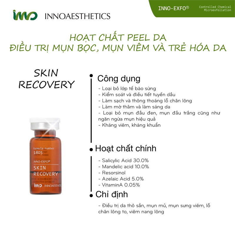 Skin recovery innoaesthetics - Dr.Da liễu của bạn