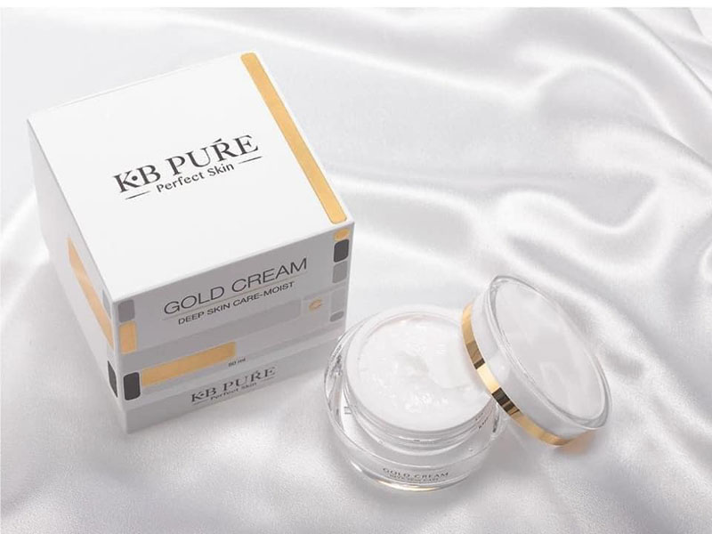 Kem dưỡng ẩm cho da khô KB Pure Gold Cream - Dr.Da liễu của bạn