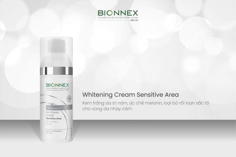 Bionnex Whitening Cream Sensitive Area - Dr.Da liễu của bạn