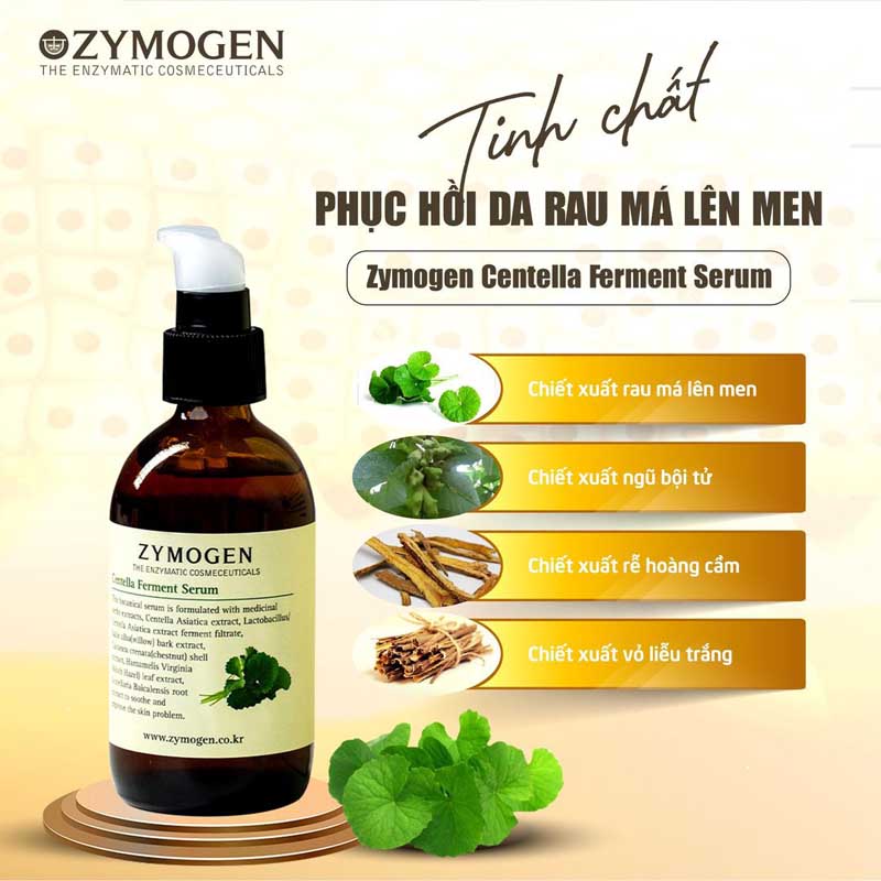 Zymogen Centella Ferment Serum - Dr.Da liễu của bạn