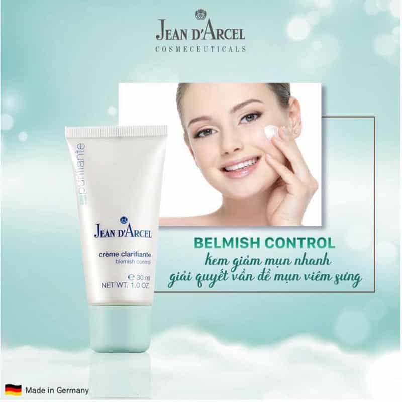 Kem làm giảm mụn Jean D'Arcel Blemish Control 30ml - Dr.Da liễu của bạn