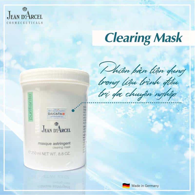 Jean D'Arcel Clearing Mask | Mặt nạ trị mụn Jean D'Arcel - Dr.Da liễu của bạn