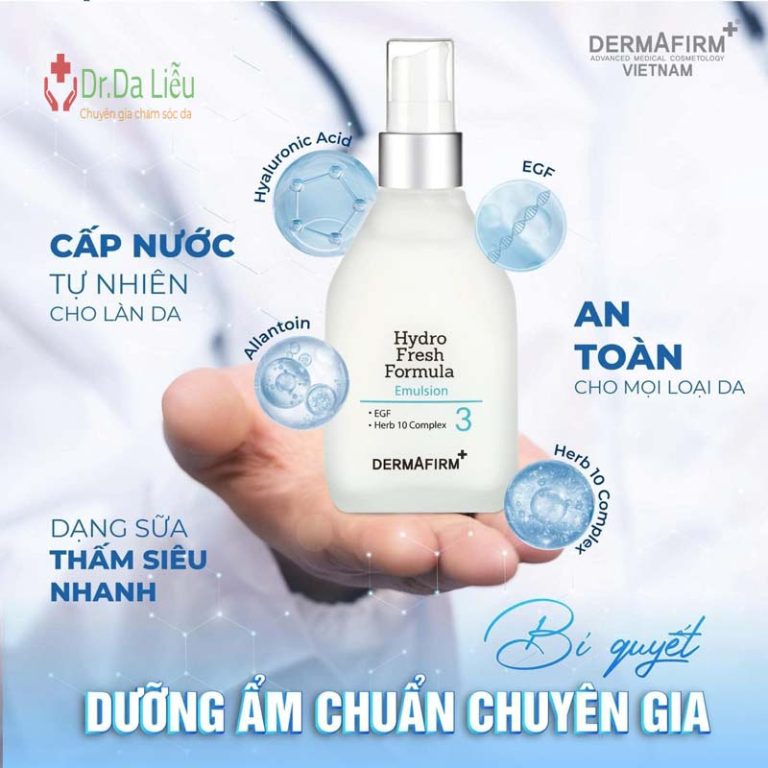 Sữa dưỡng cấp nước Dermafirm Hydro Fresh Formula Emulsion - Dr.Da liễu ...